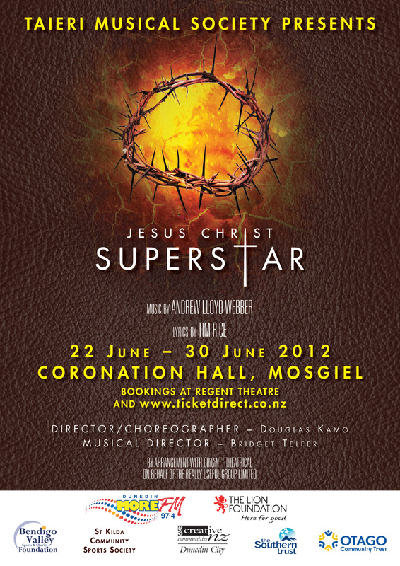 2012 Jesus Christ Superstar | Taieri Musical - Musical Theatre in ...